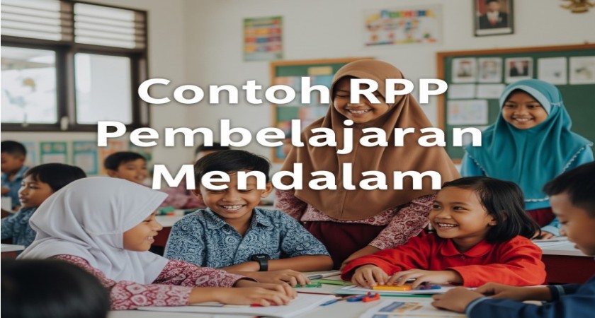Contoh Rencana Pelaksanaan Pembelajaran (RPP) Pembelajaran Mendalam PM ...